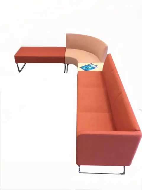 Soffa EFG Mingle 5-sits Rosa