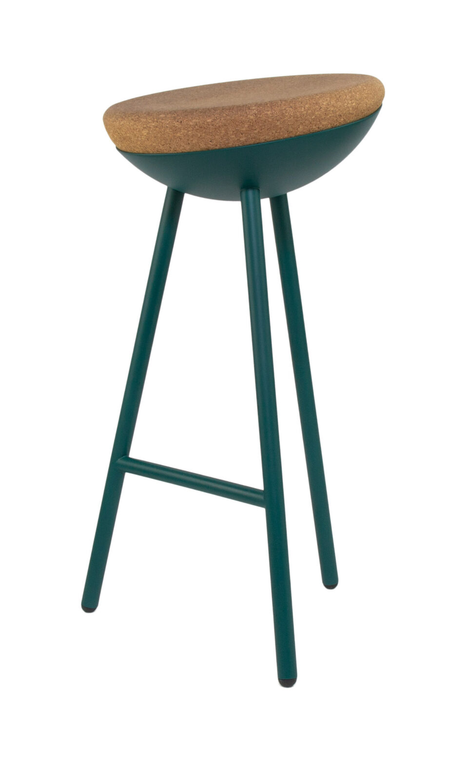 Barpall Mitab Boet Grön/Kork