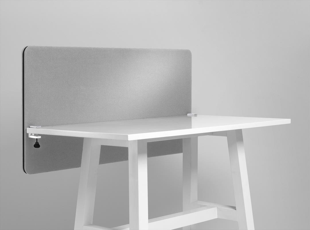 Bordsskärm Lintex Edge 160x70 grå