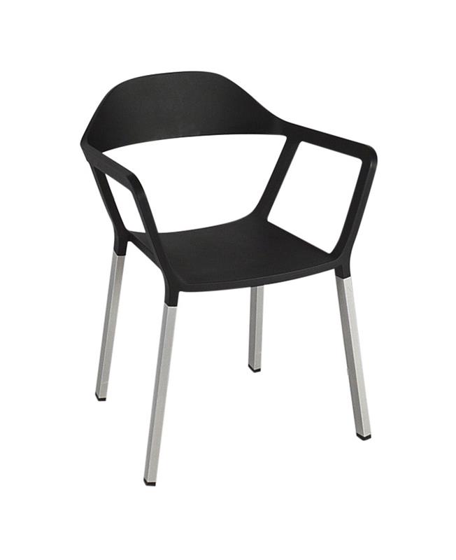 Stol Johanson design p77 svart