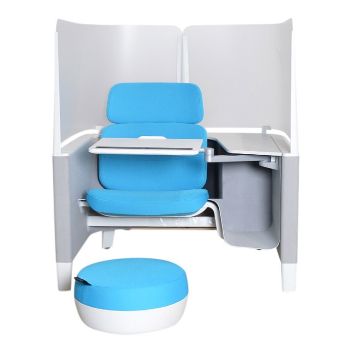 Steelcase Brody Worklounge vänster Turkos/Grå - RP