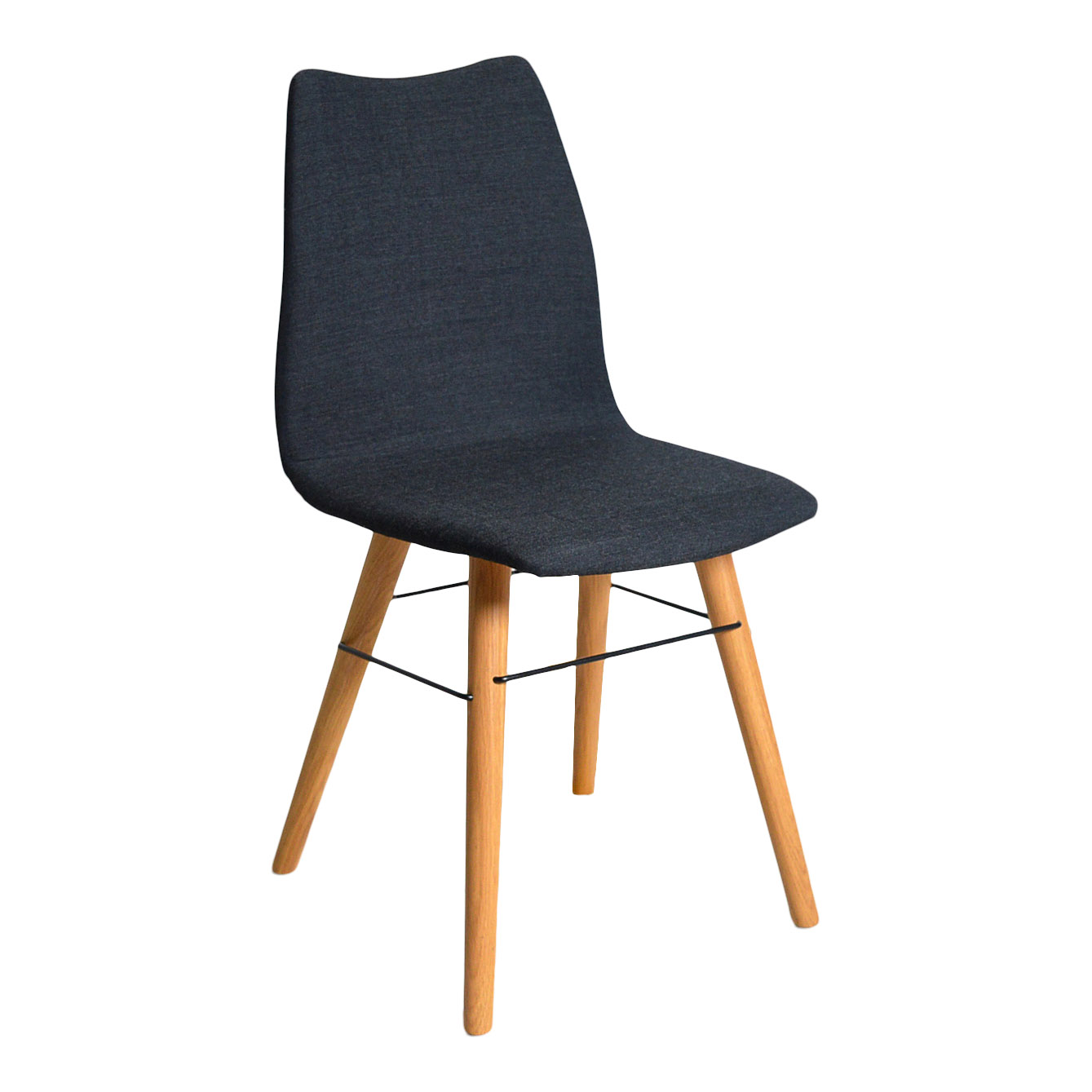 Stol Inoff App grå / svart / ek