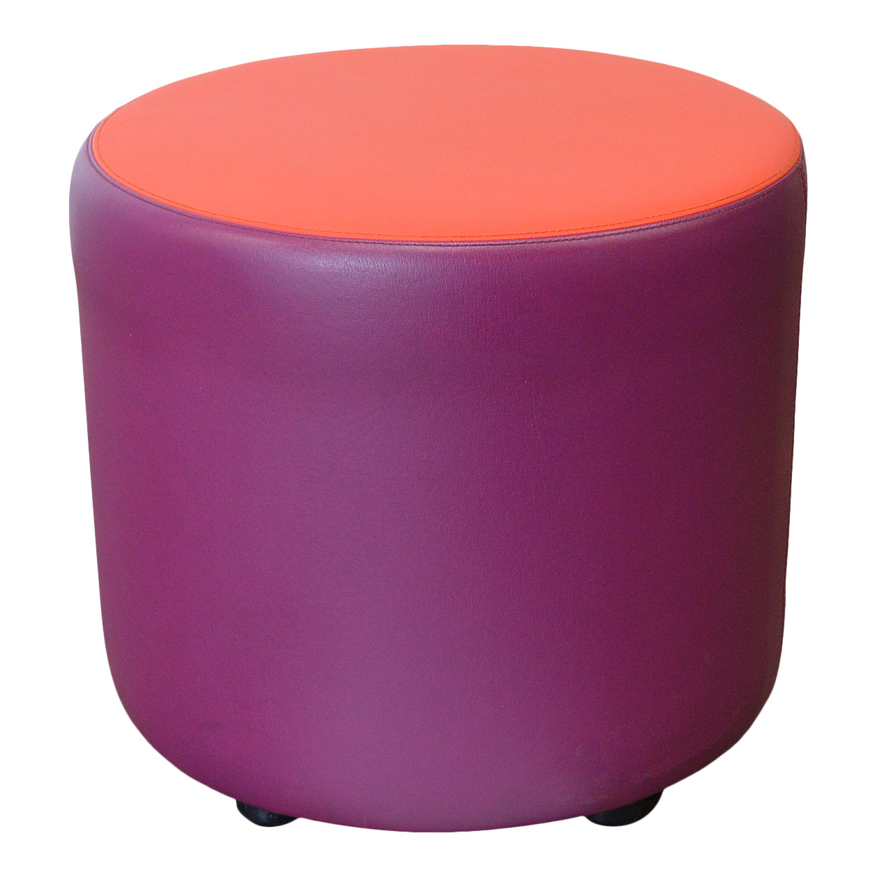 Sittpuff Johanson Design B-bitz lila / orange