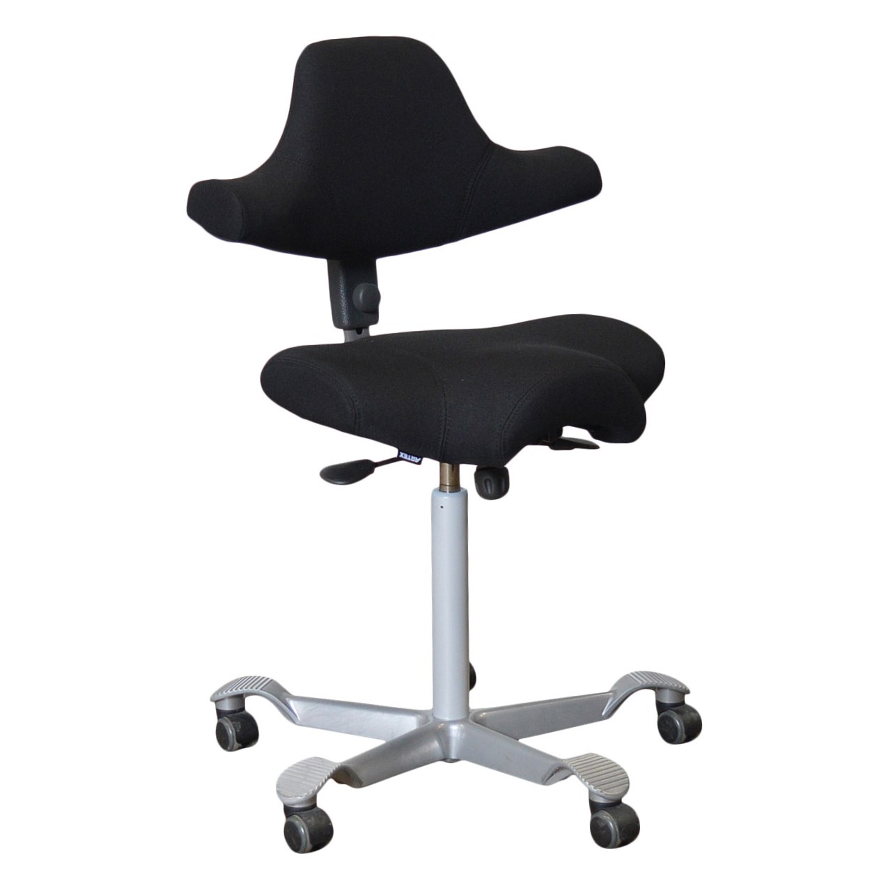 Arbetsstol HÅG Capisco svart Nyklädd