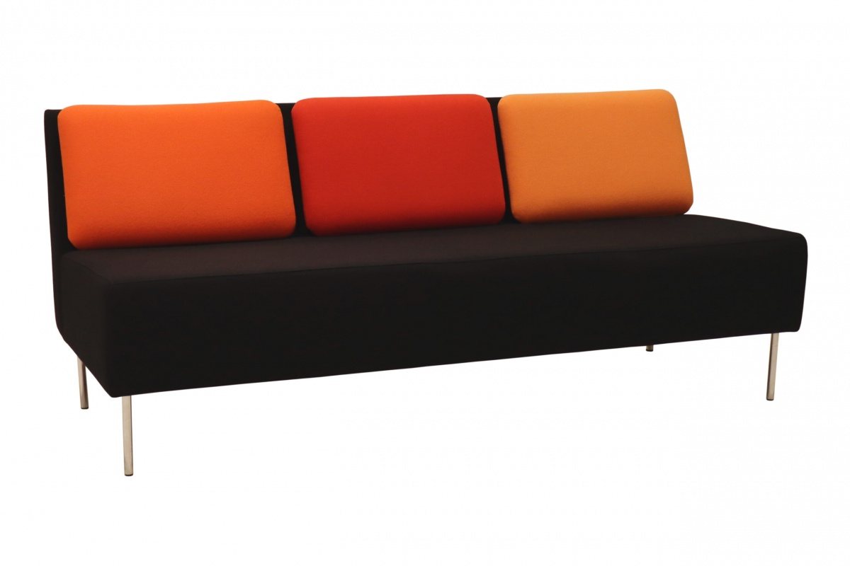 Soffa Offecct Playback Svart/Orange/Röd - RP