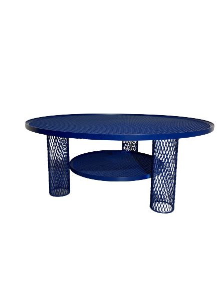 Bord Moroso Net Side Table Large Blå