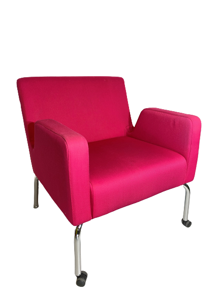 Stol Skandiform Dropp Rosa