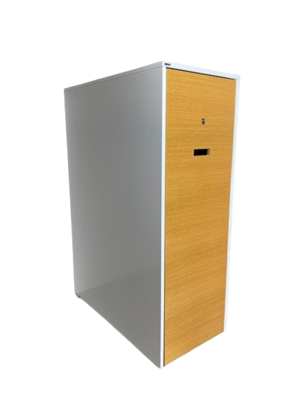 Towerförvaring Edsbyn Ek/Vit Höger