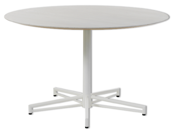 Bord Johanson Design X-bone Vit Ø128