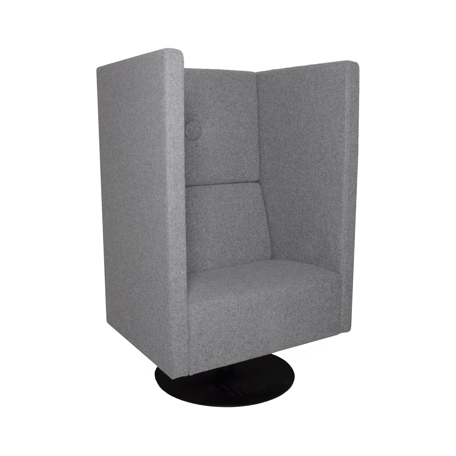 Telefonfåtölj Mitab Mute Ljusgrå