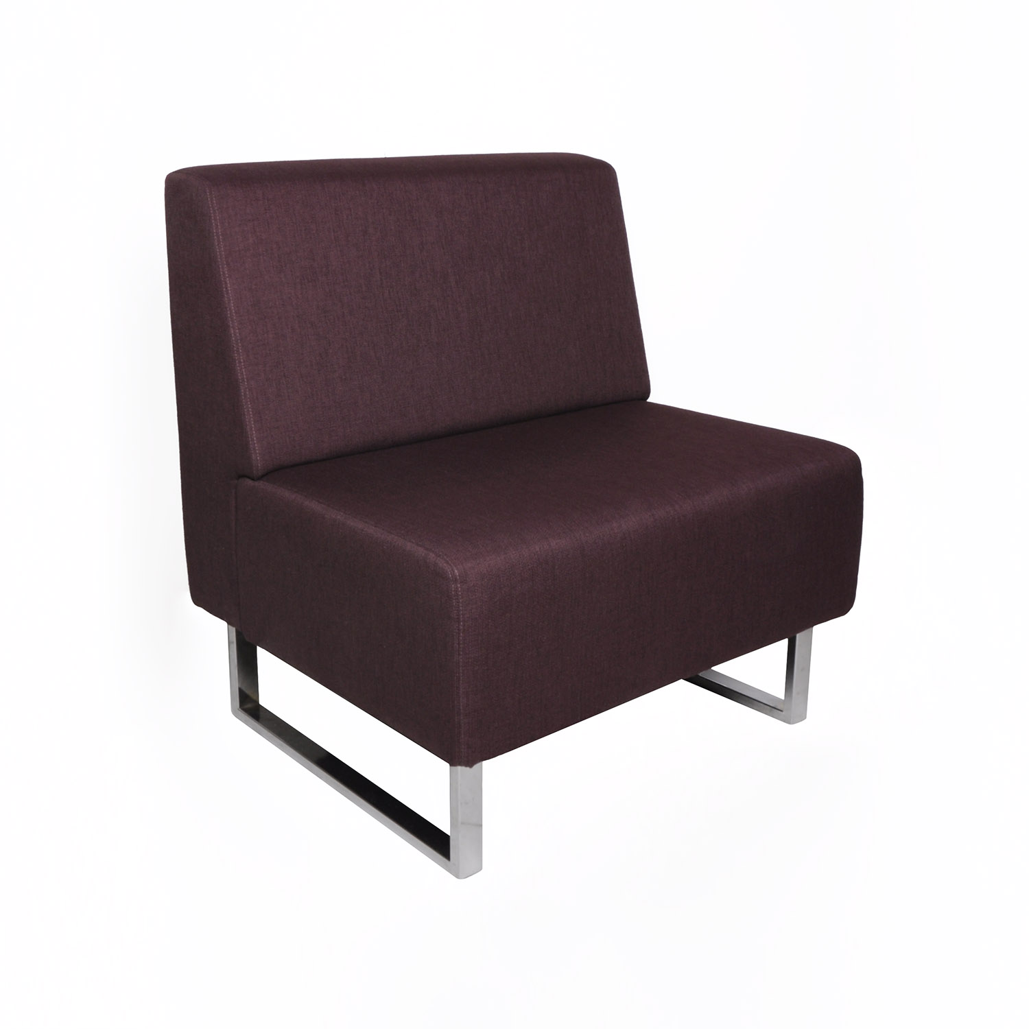 Soffa Johanson Design U-Sit 1-sits Vinröd