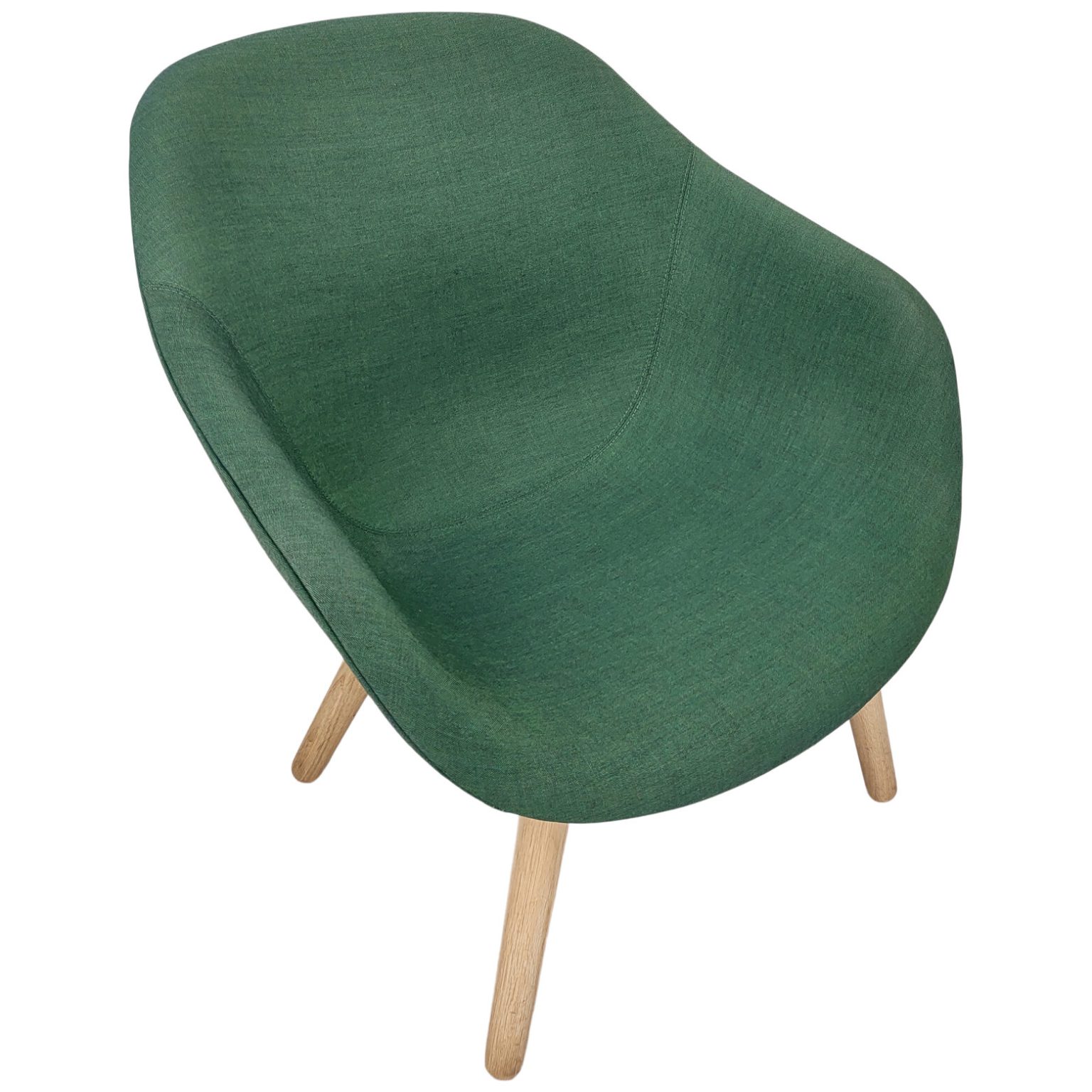 Fåtölj HAY AAL82 Low Grön/Ek - RP