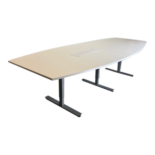 Konferensbord EFG Izi Effect Vit/Silver 280x120