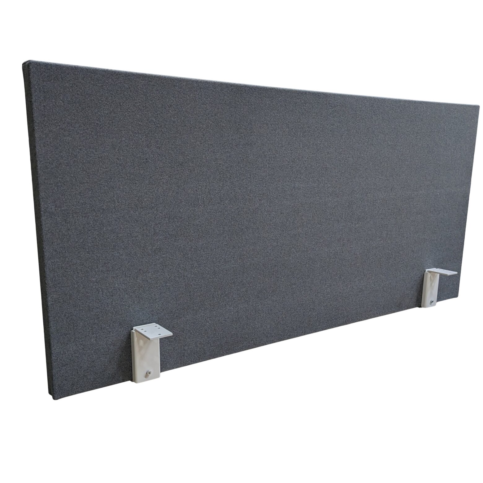 Bordsskärm Martela Face 140x65 Grå Nyklädd