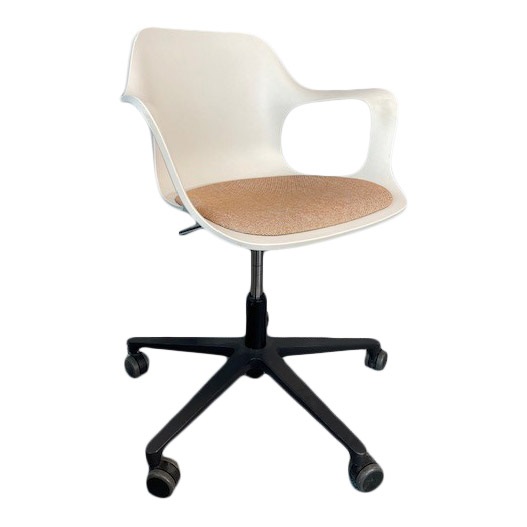 Stol Vitra HAL Armchair Studio Vit/Orange