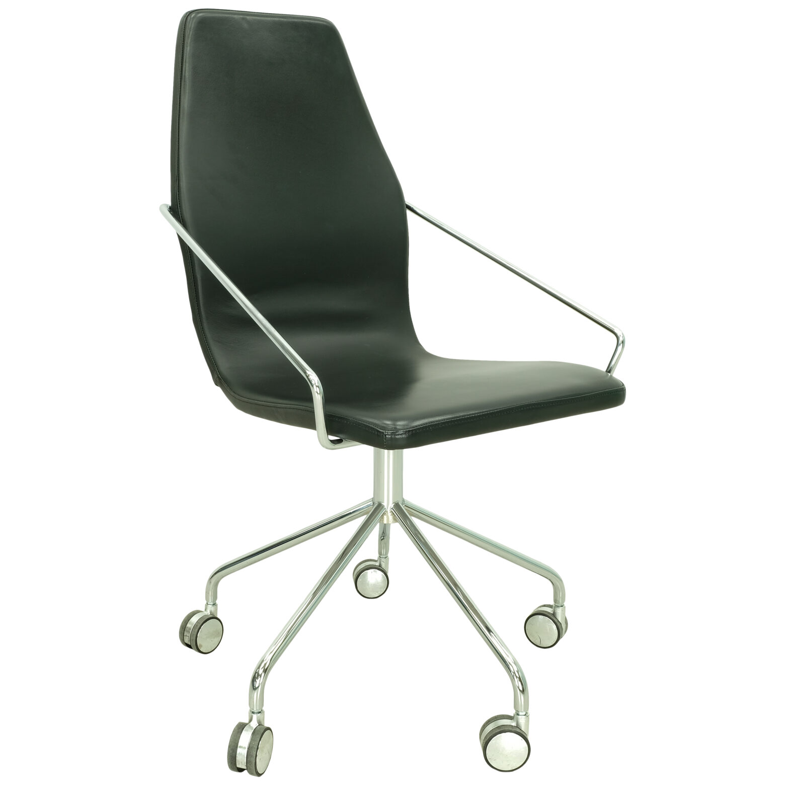 Konferensstol Skandiform Aeon KS-180 Skinn Svart