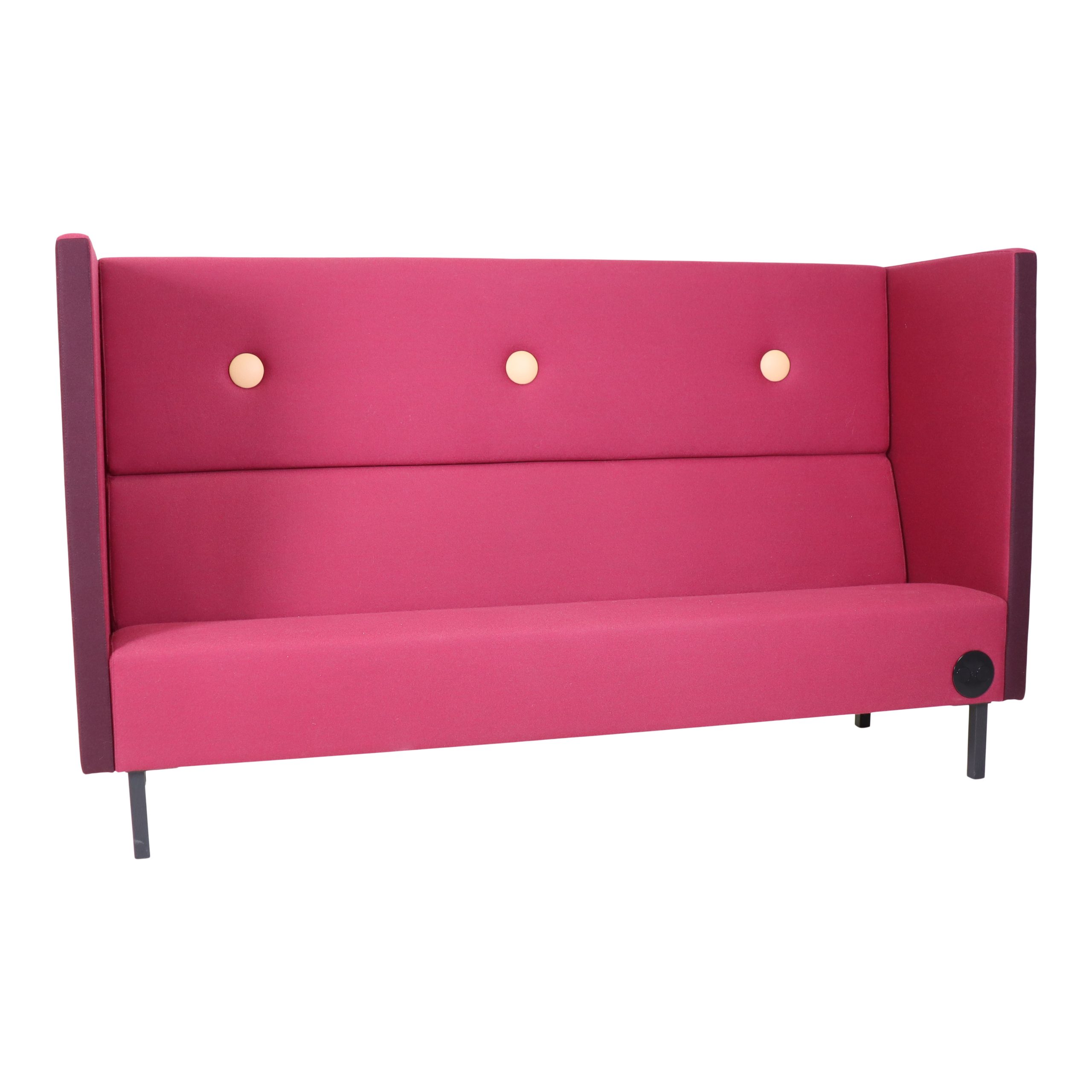 Soffa Mitab Mute Vinröd/Lila