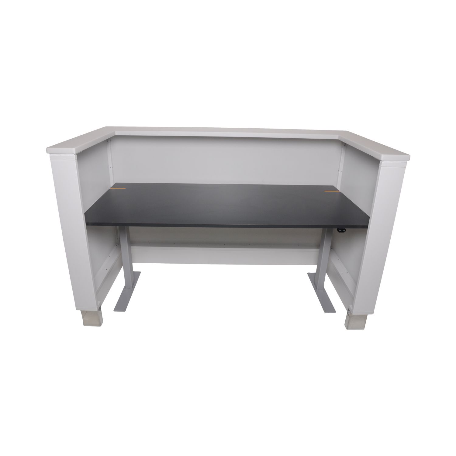 Receptionsdisk 180x90x110 Vit/Grå