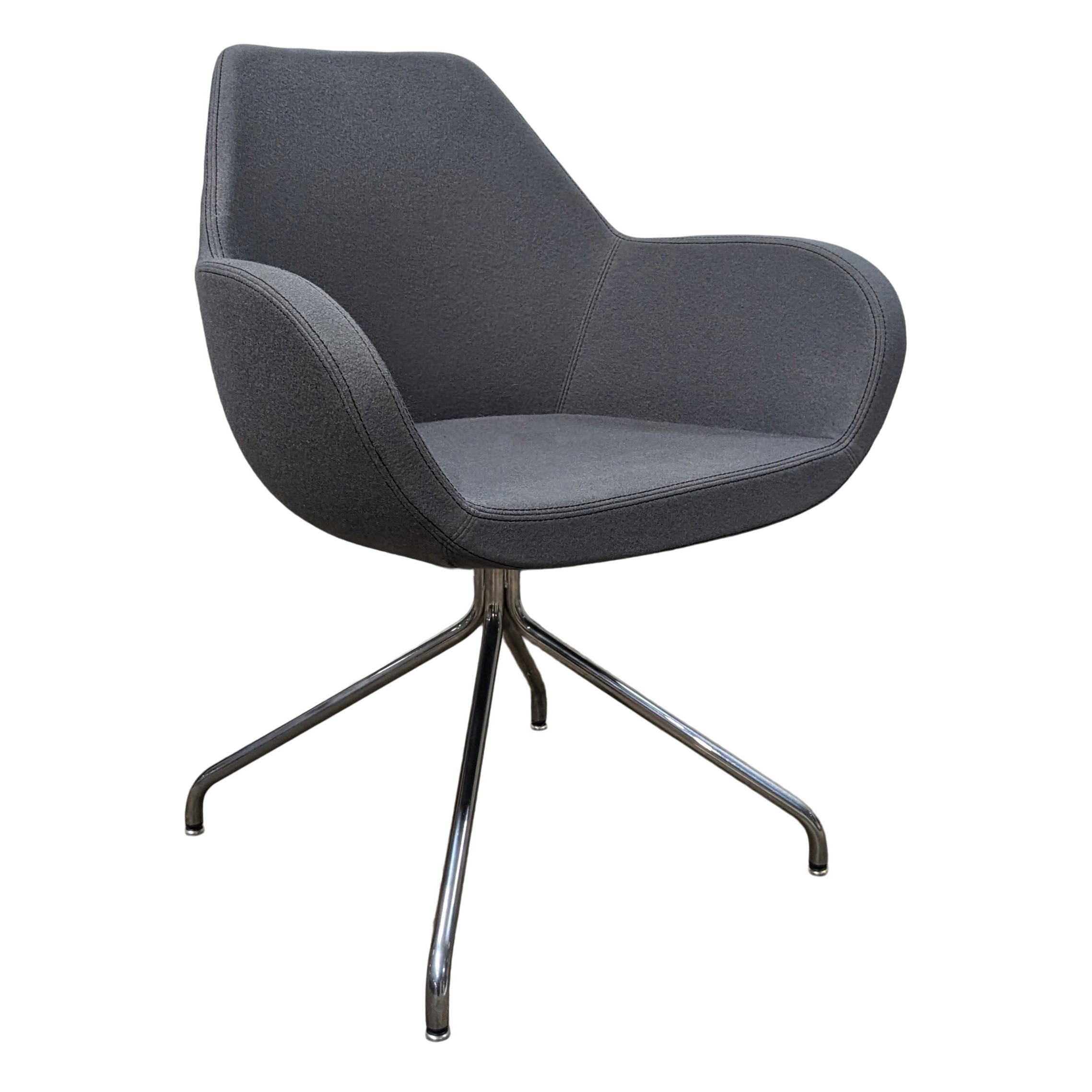 Loungestol Edsbyn Ziv Grå