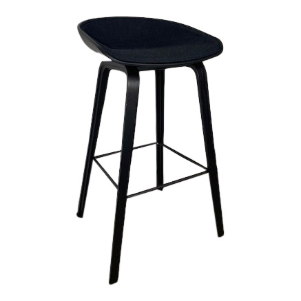 Barstol HAY AAS 33 Svart