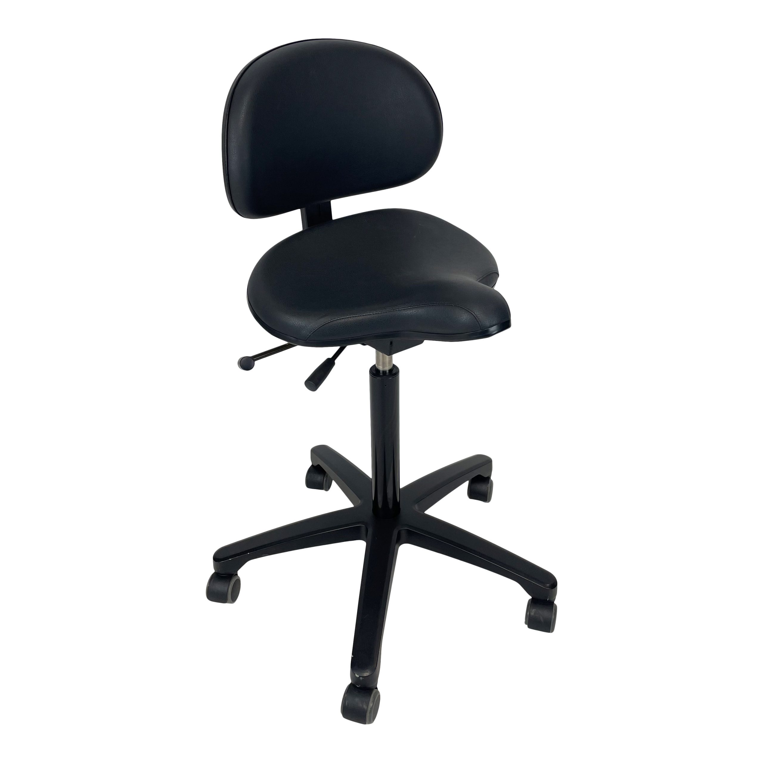 Sadelstol RH Support 4501 Svart Konstläder