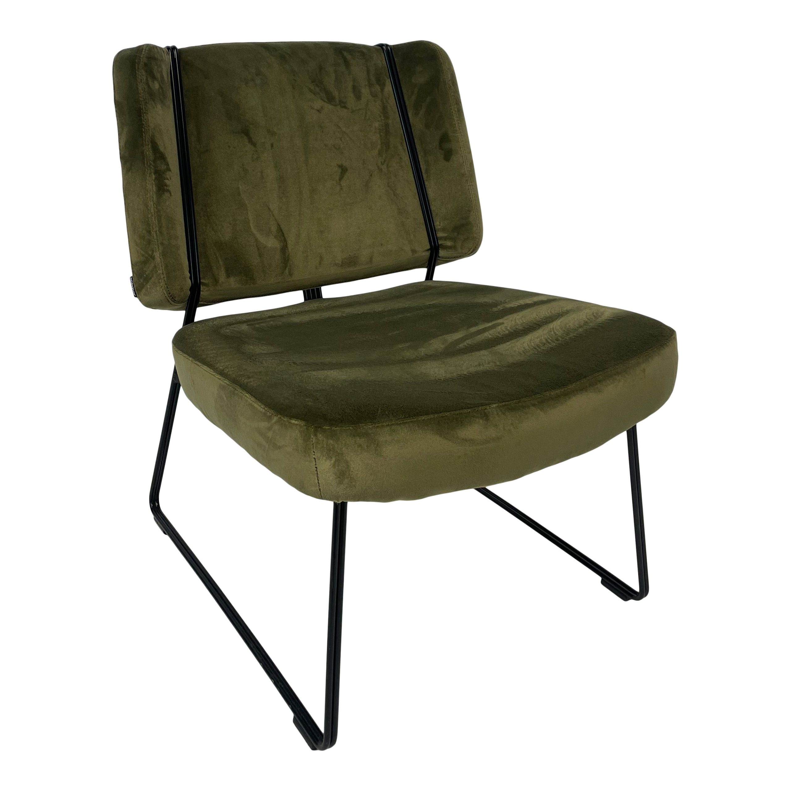 Fåtölj Johanson Design Frankie EC Mörkgrön Sammet