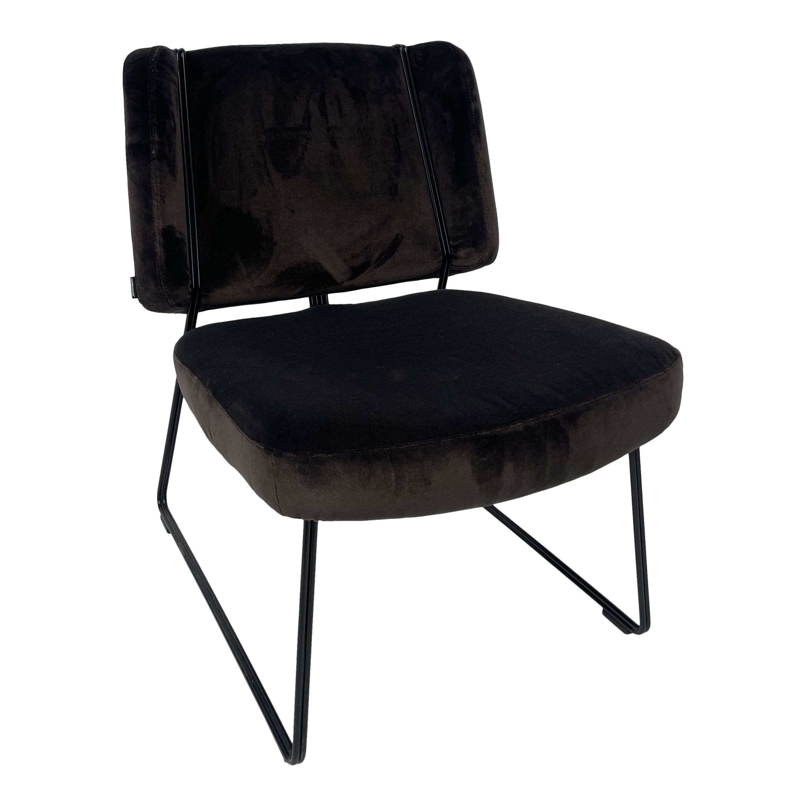 Fåtölj Johanson Design Frankie EC Mörkbrun Sammet