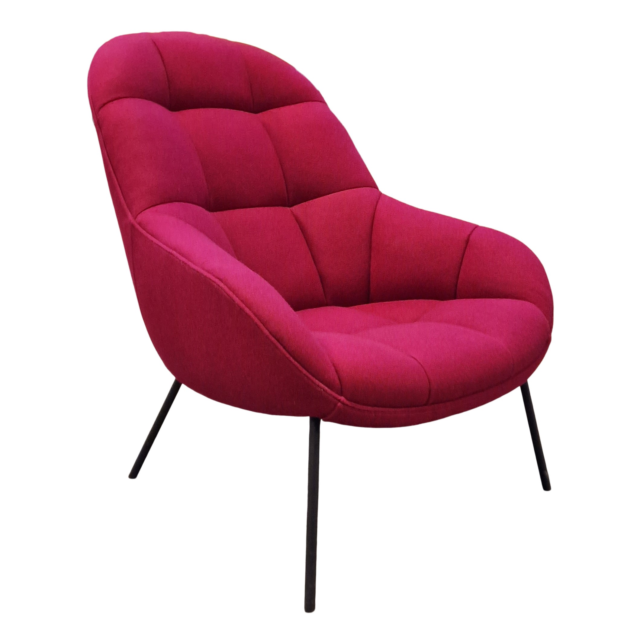 Fåtölj Won Design Mango Lounge Chair Vinröd