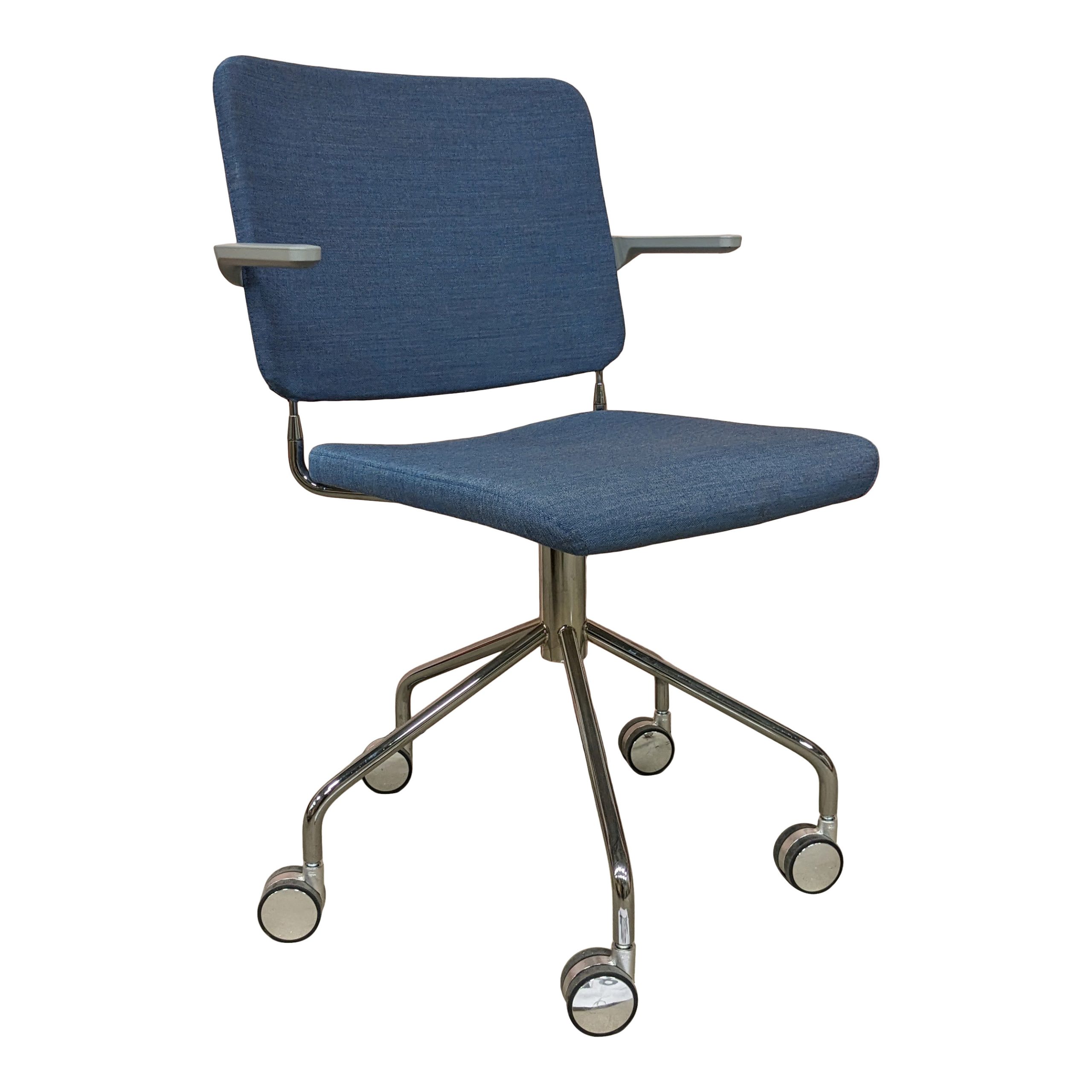 Konferensstol Edsbyn Feather Swivel Blå