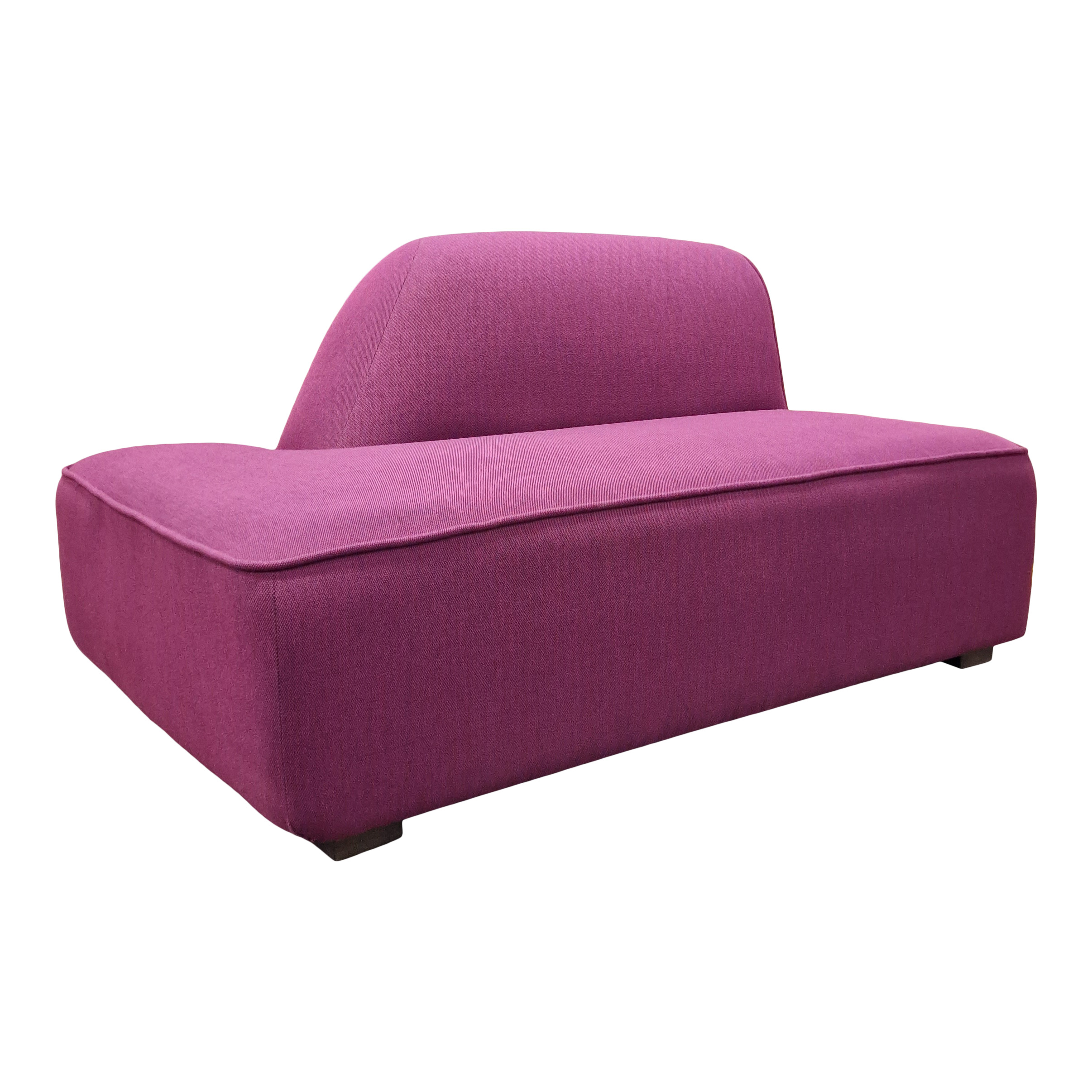 Soffmodul DeNONA Tulum Lila Schäslong Höger