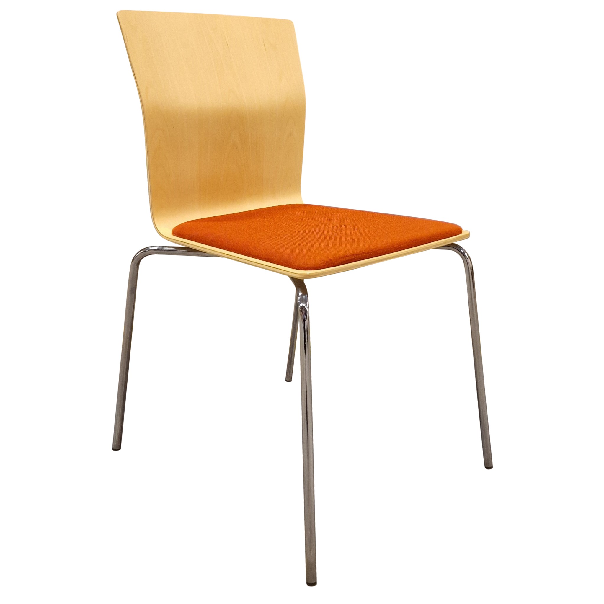 Stol Gärsnäs Bird Orange/Björk