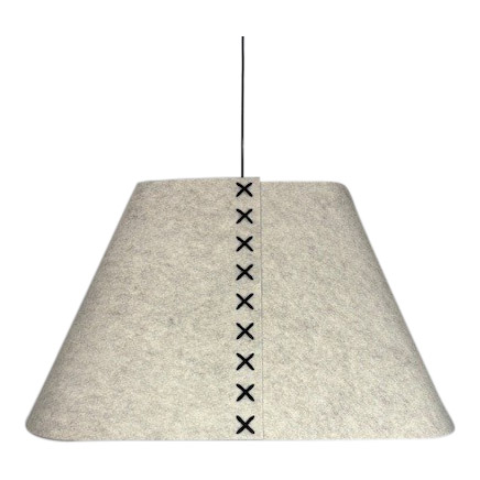 Takpendel Buzzispace Buzzishade Square Grå/Svart