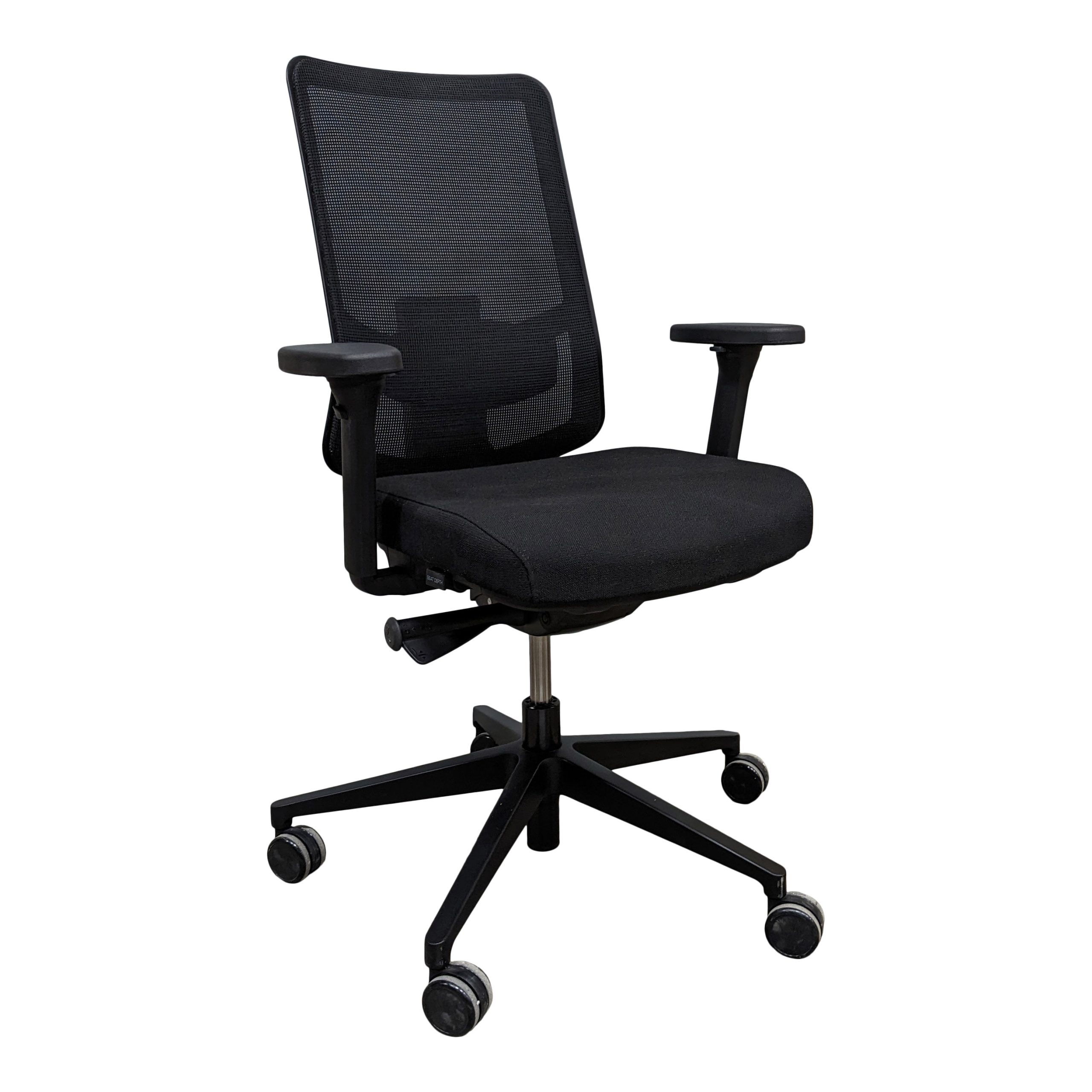 Kontorsstol Martela James – Svart, ergonomisk och stilren