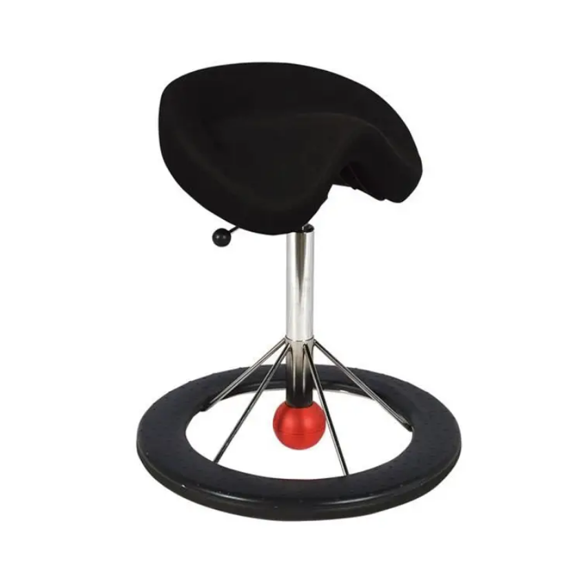 Sadelstol Backapp Svart