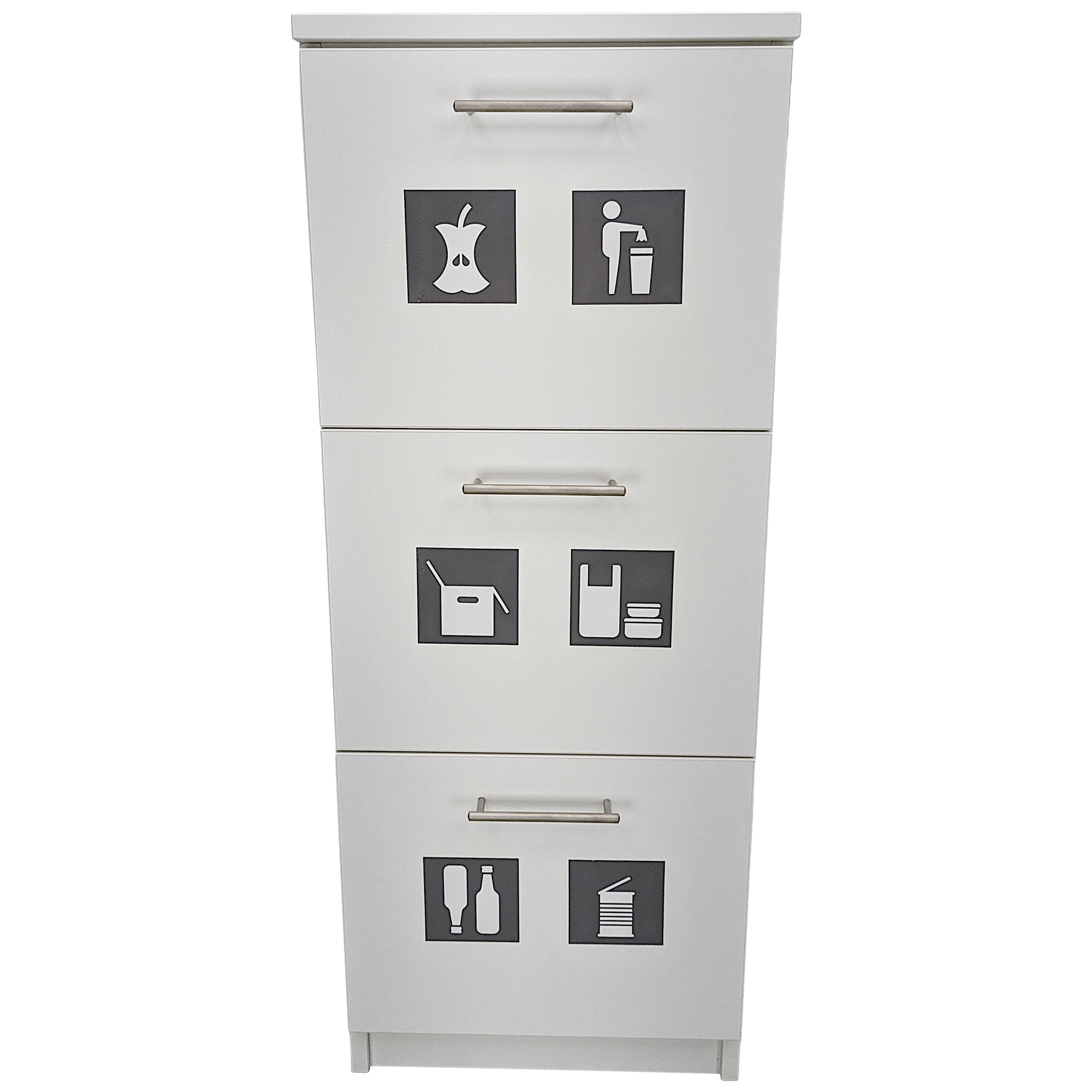 Miljöstation PWS Tower 3 Vit