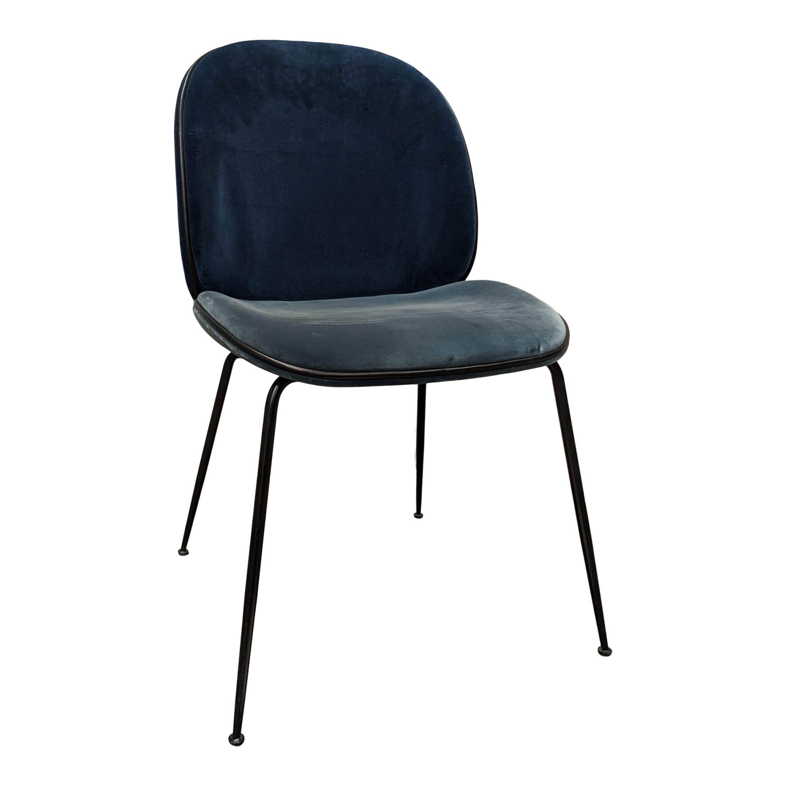 Stol Gubi Beetle Grön/Blå/Svart