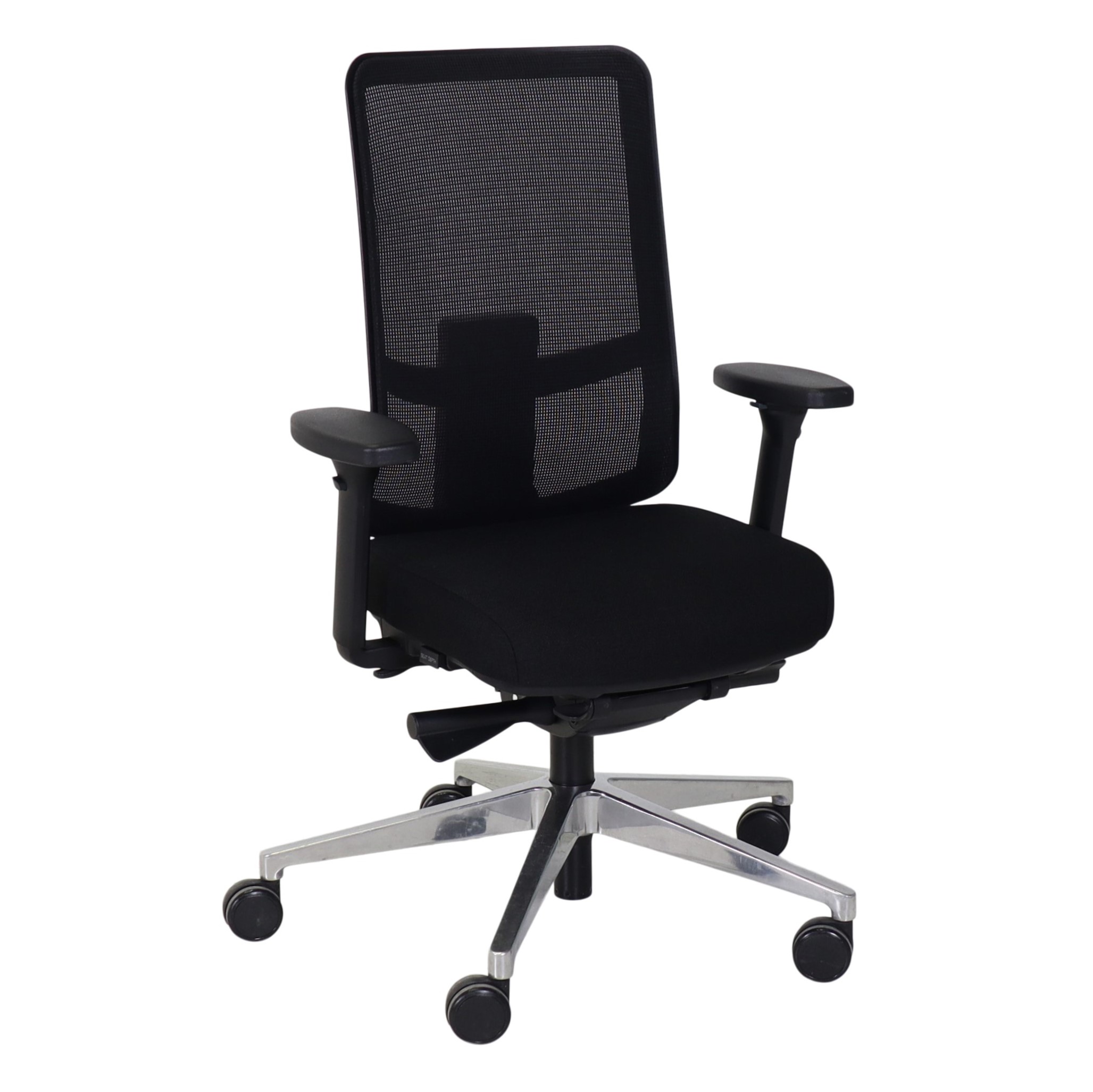 Kontorsstol Martela James Svart/Krom