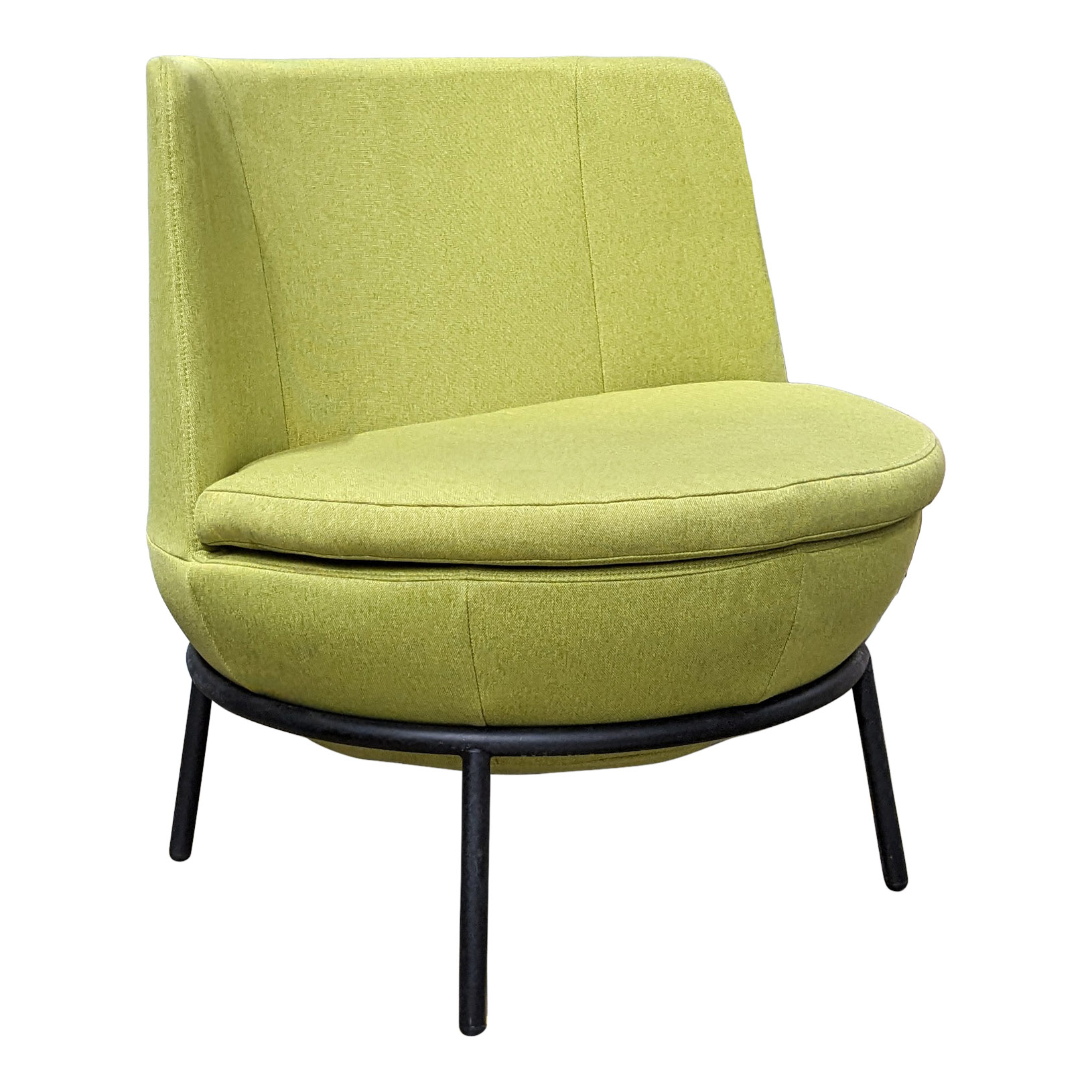 Fåtölj Pod Lowback Jonas Ihreborn Mats Borgström Grön/Svart