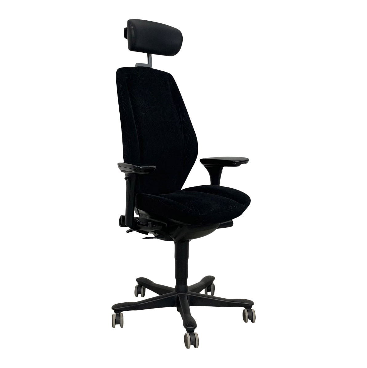 Kontorsstol Kinnarps 9000 Svart/Blommig