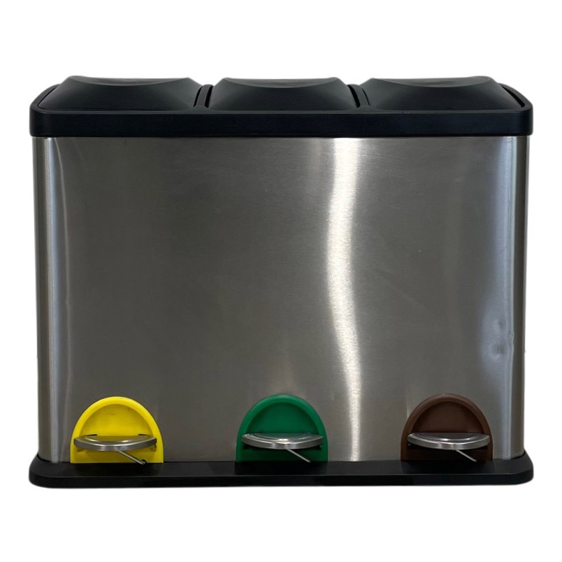 Sopsortering Krom/Svart