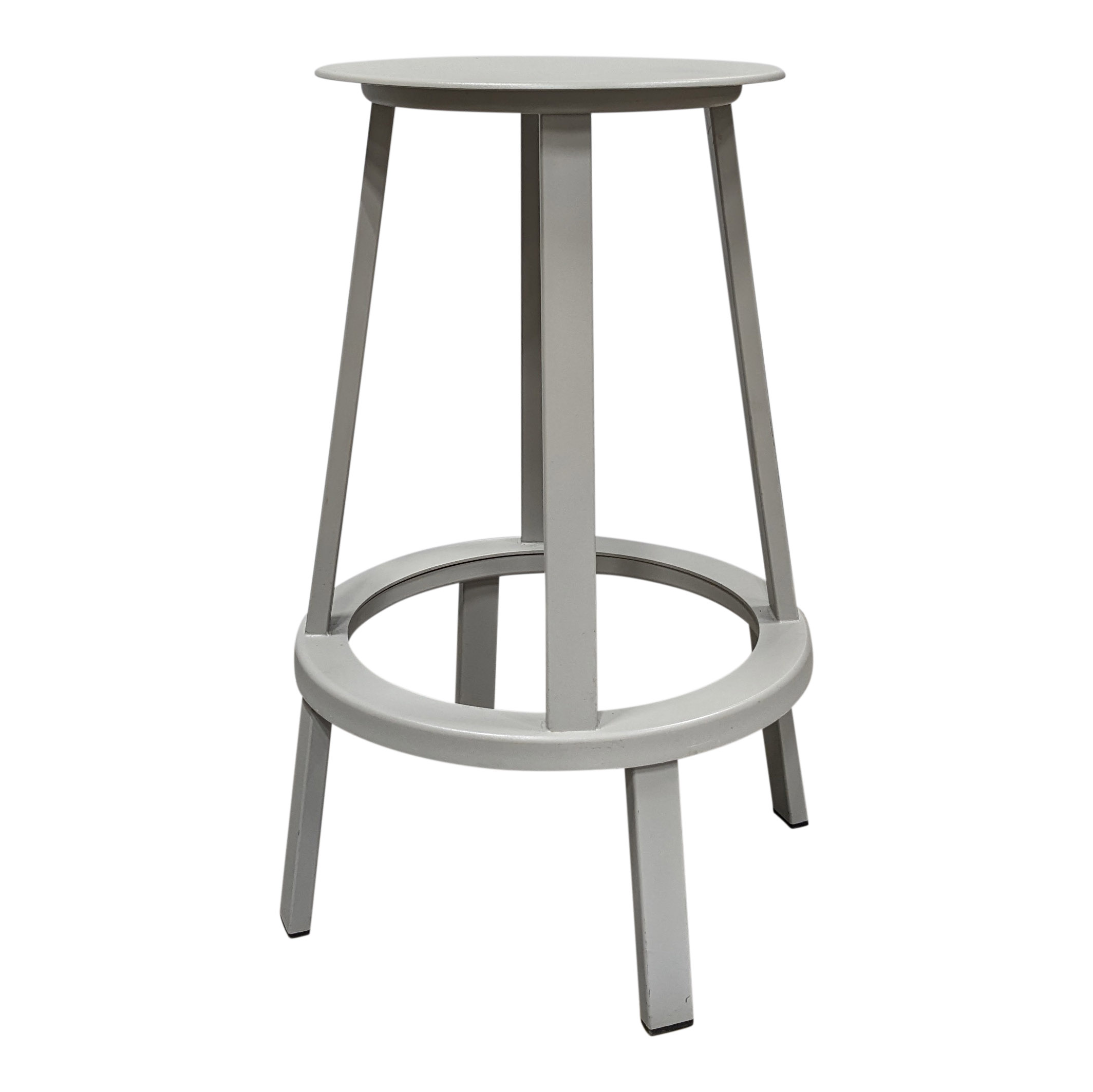 Barpall HAY Revolver Bar Stool Low Grå