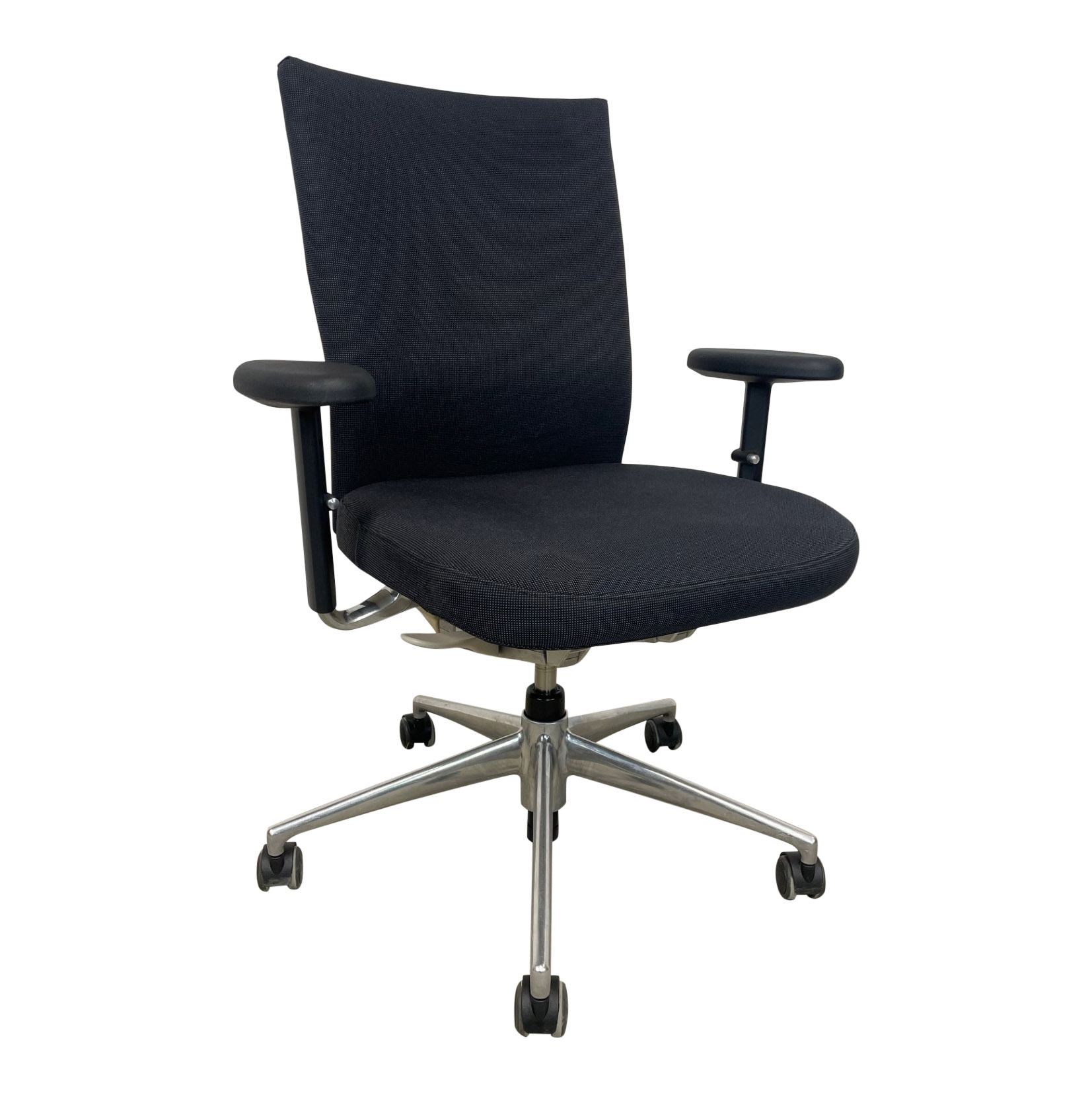 Kontorsstol Vitra Axess Plus Svart/Vit