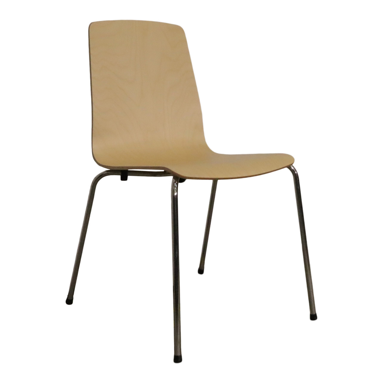 Stol Edsbyn Haga Björk/Krom